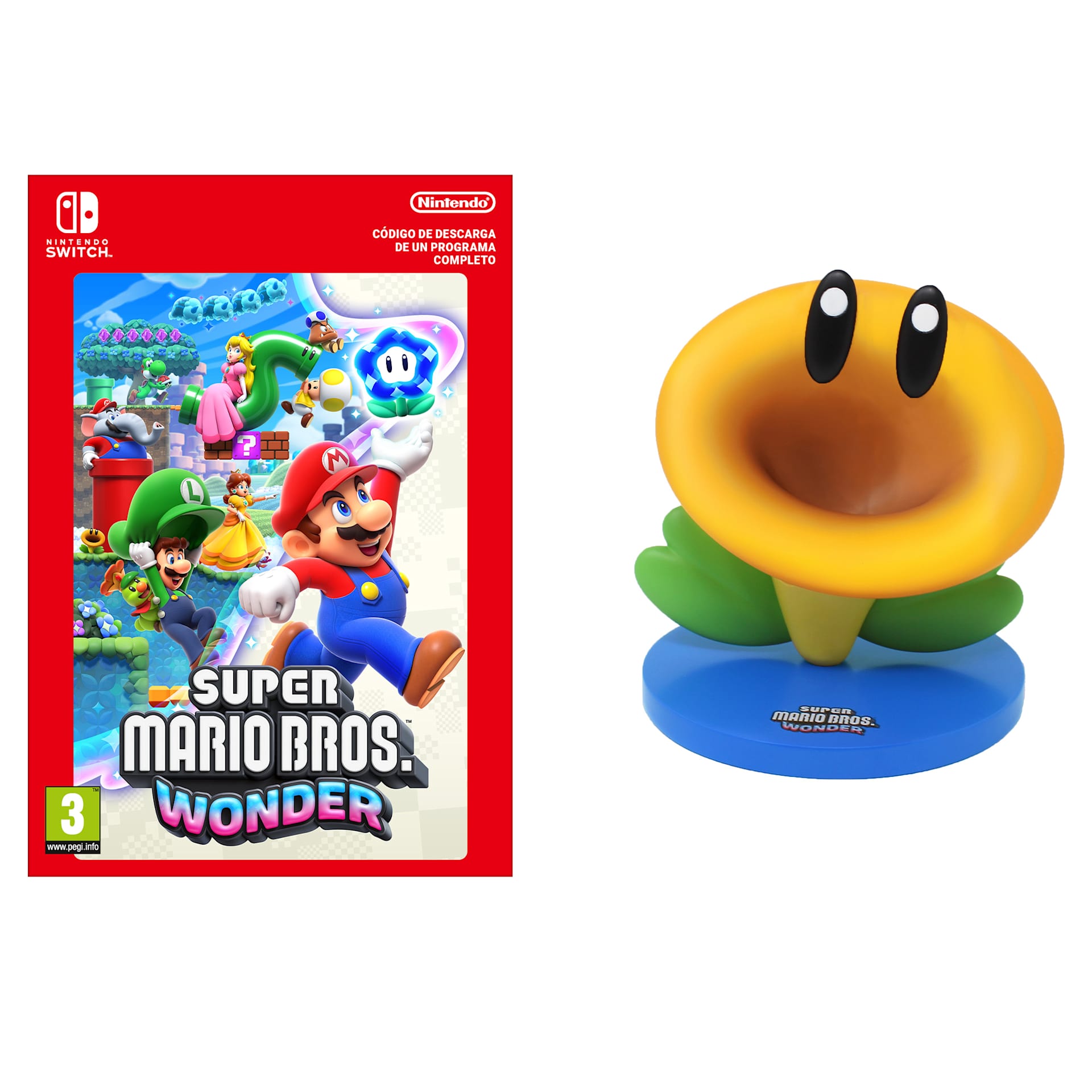 Pack flor parlante de Super Mario Bros. Wonder - My Nintendo Store