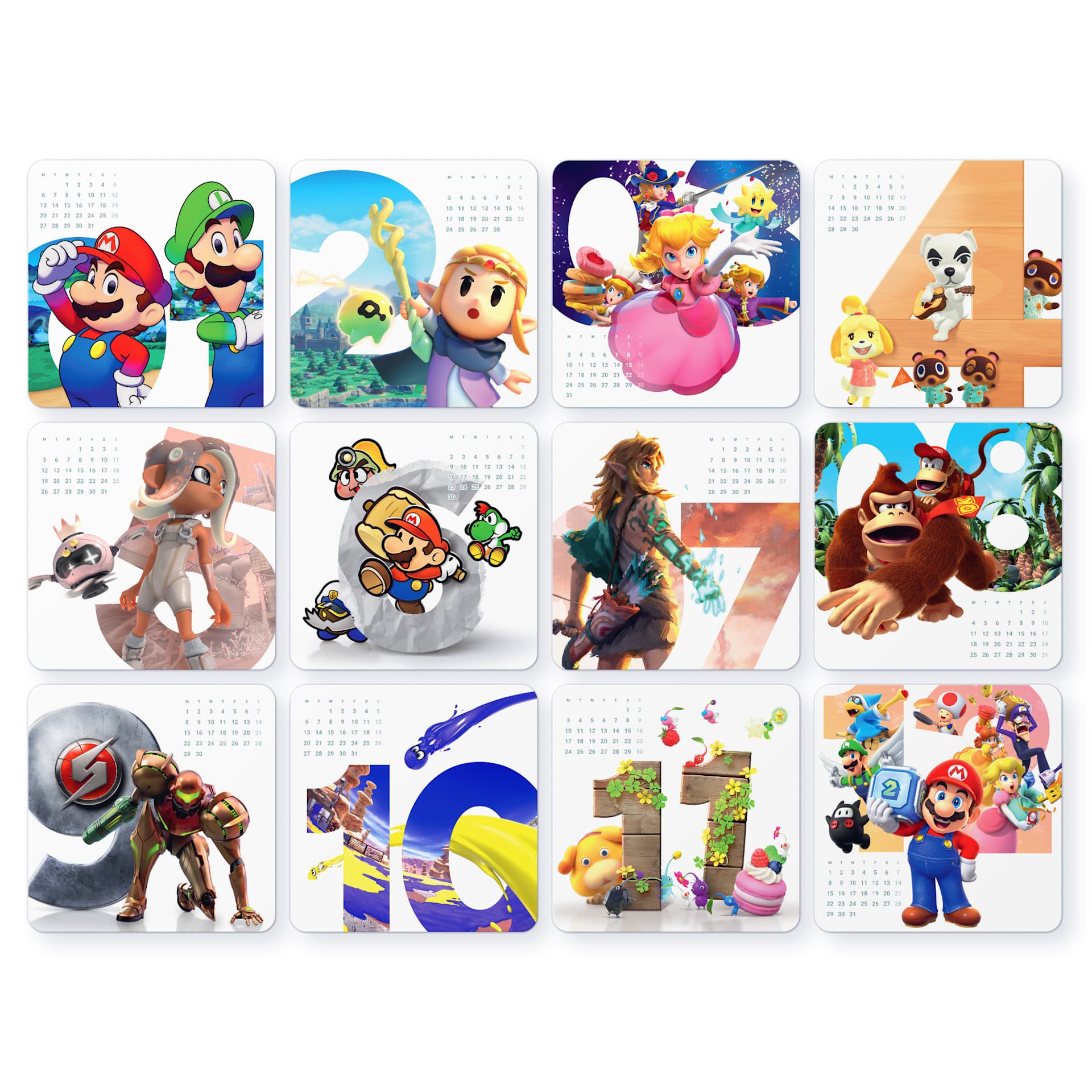 My Nintendo Calendar 2025 - My Nintendo Store