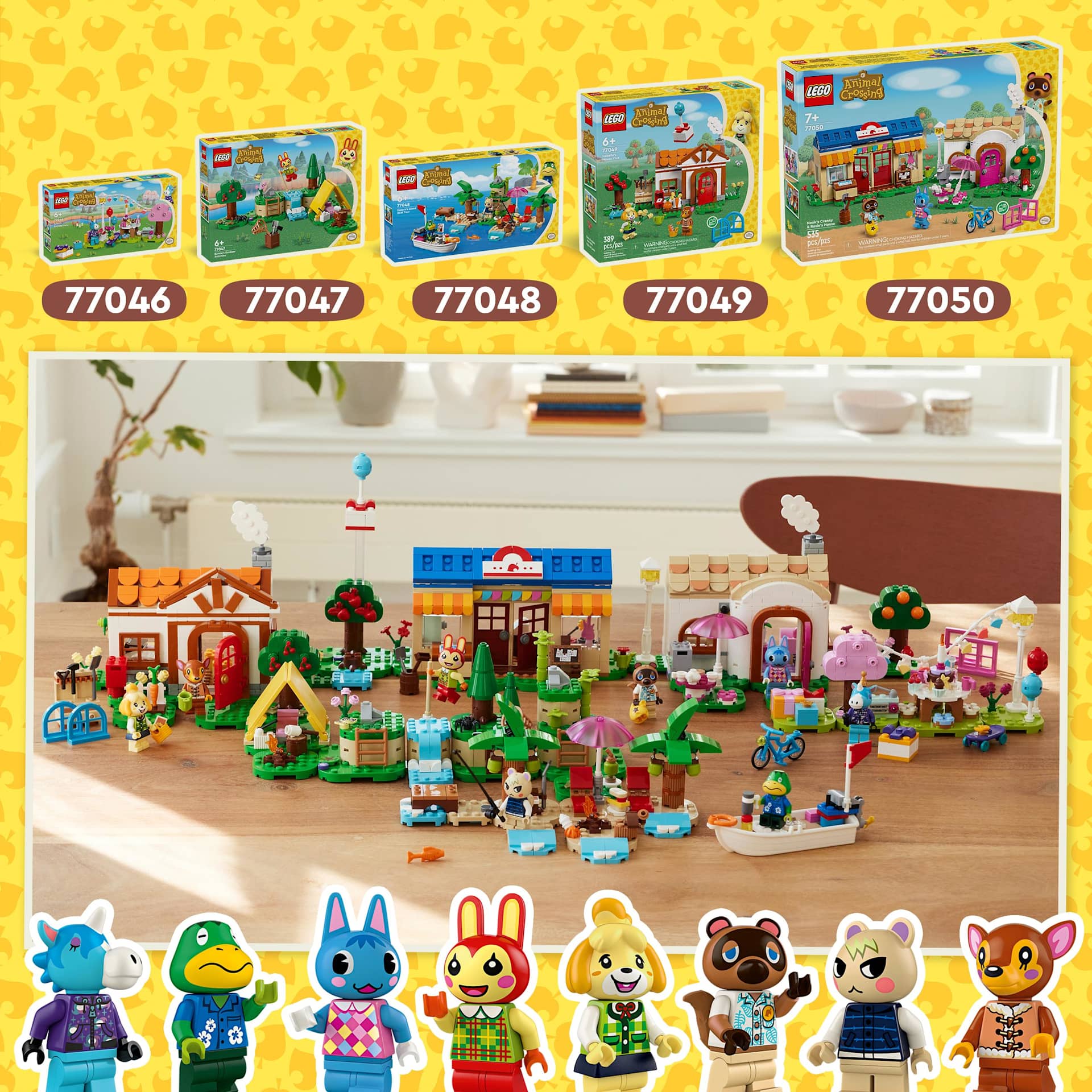 LEGO Animal Crossing Bunnie's Outdoor Activities (77047) - My Nintendo ...