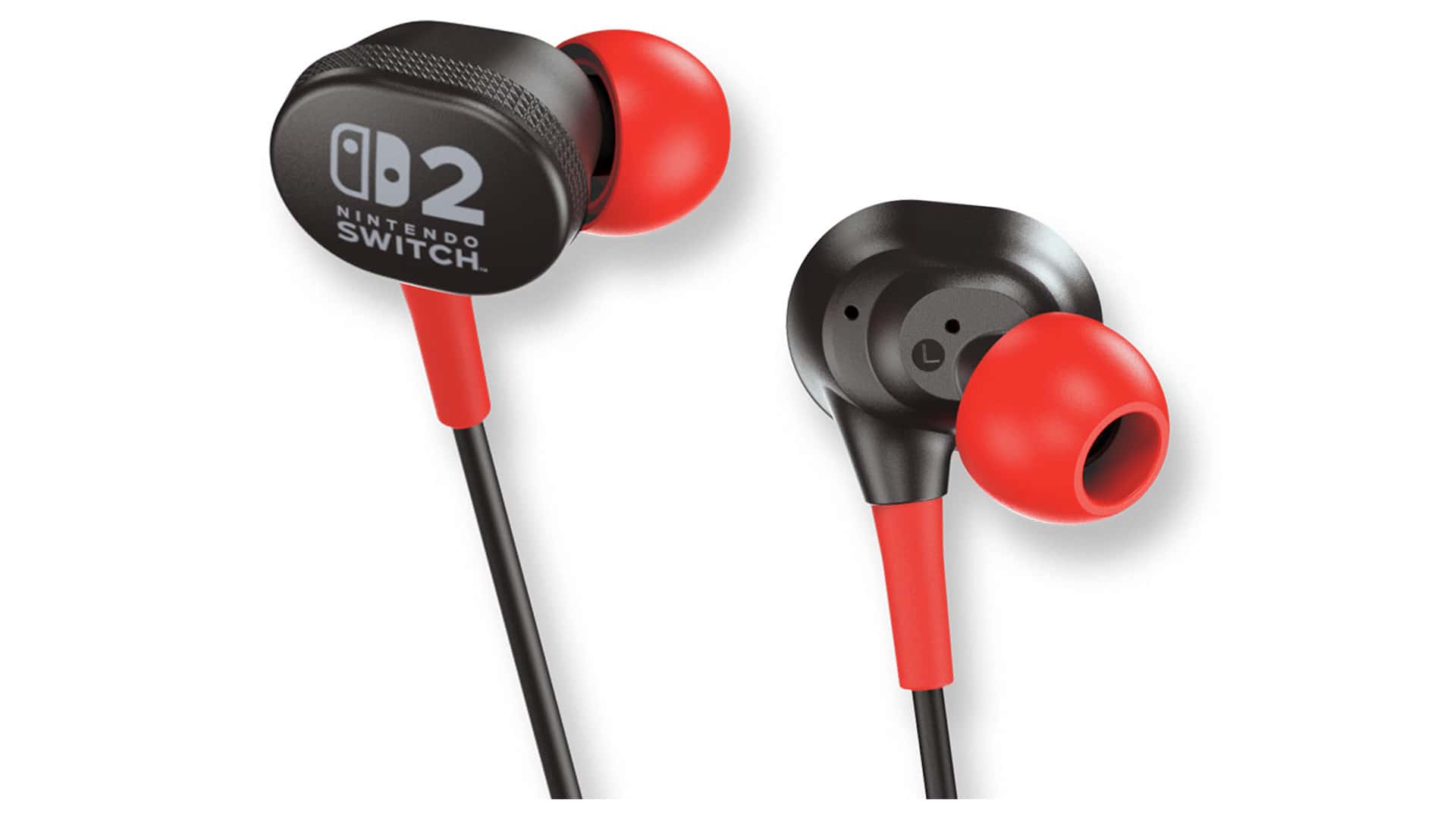 Wired Earbuds for Nintendo Switch 2 – Black - My Nintendo Store
