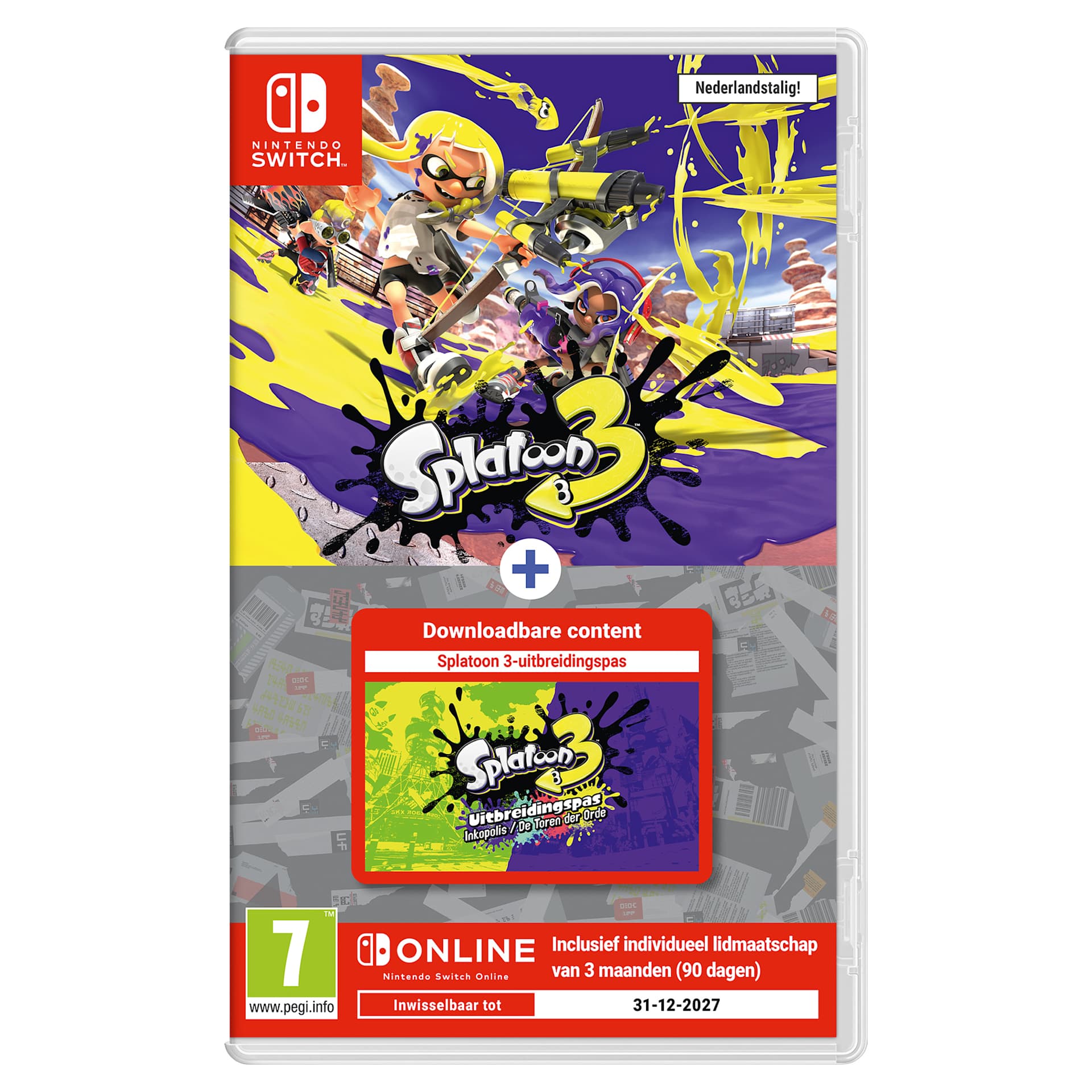 Splatoon 3 + Uitbreidingspas voor Splatoon 3 + individueel Nintendo ...