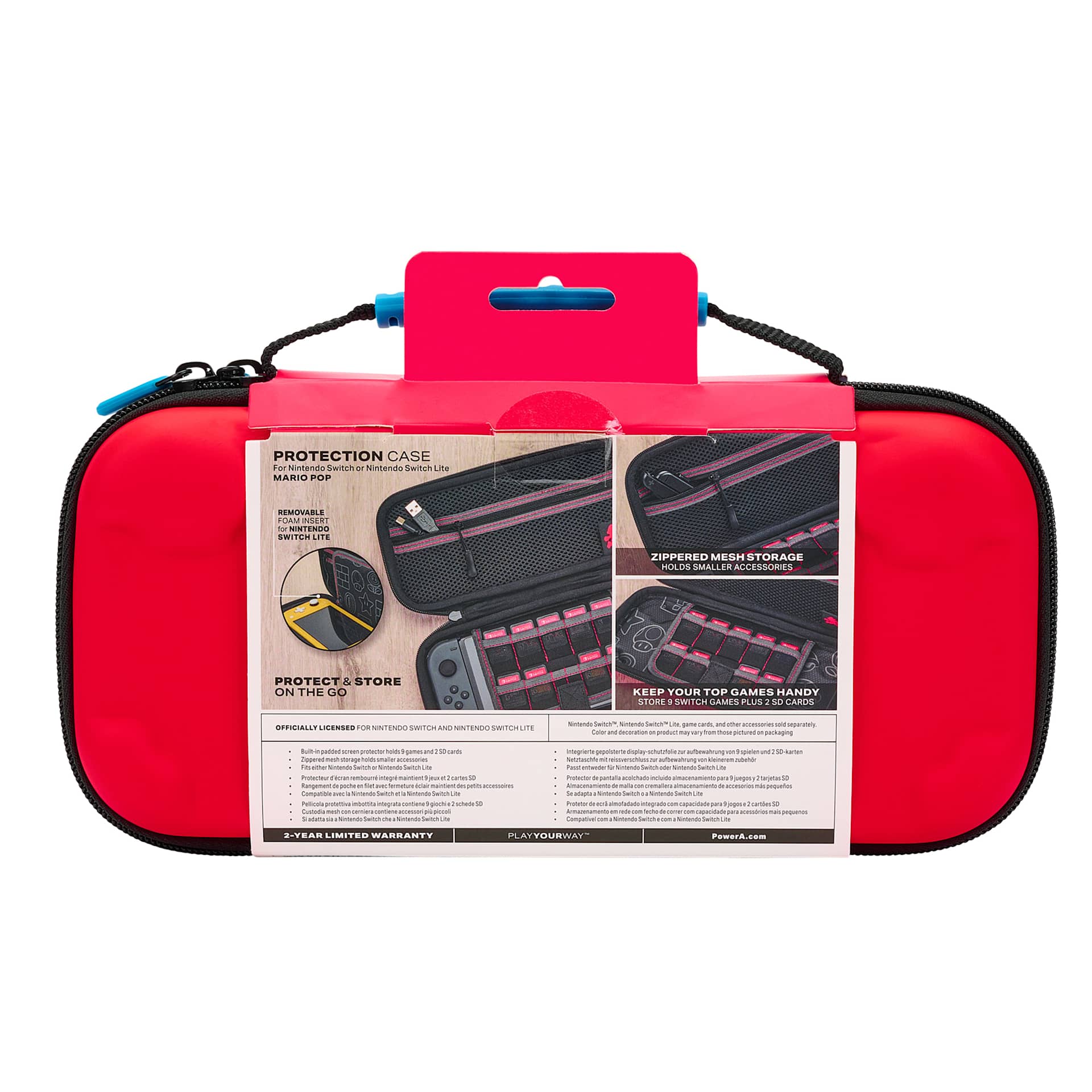 Nintendo Switch / Nintendo Switch Lite Travel Case (Mario Pop) - My ...