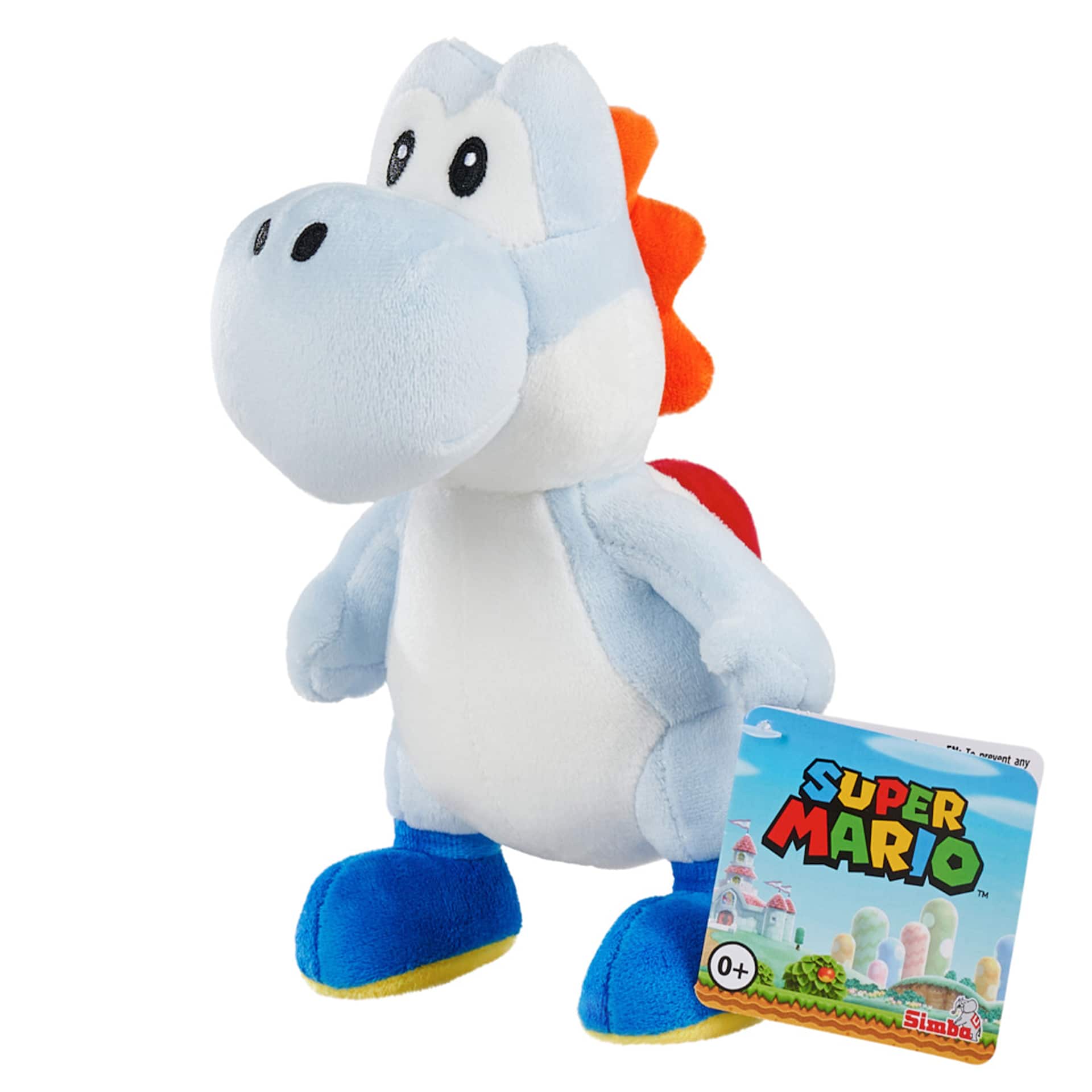 Weißer Yoshi-Plüschfigur – Super Mario - My Nintendo Store