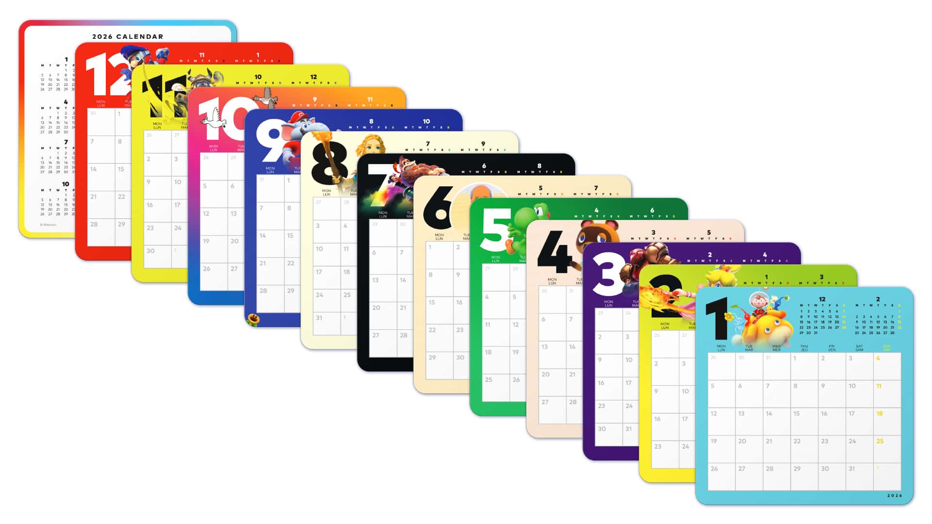 My Nintendo Calendar 2026 - My Nintendo Store