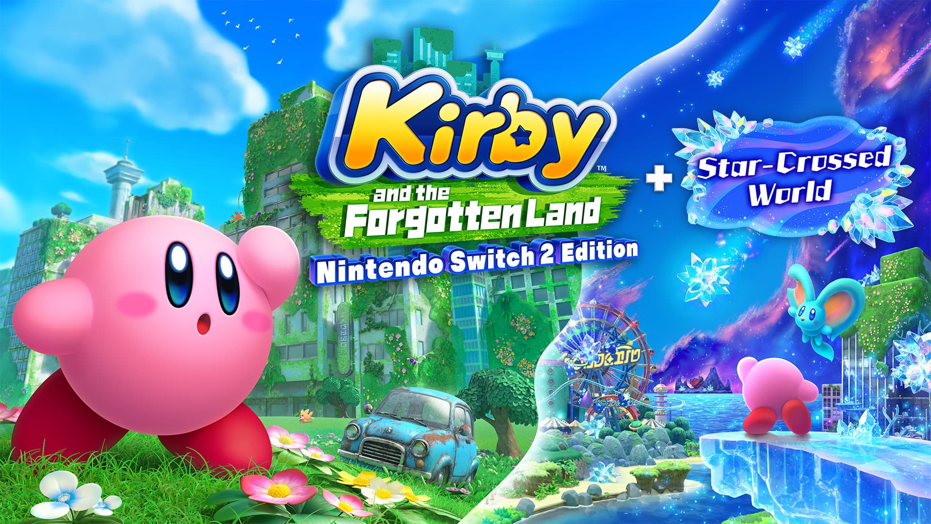 Kirby and the Forgotten Land – Nintendo Switch 2 Edition + Star-Crossed World - My Nintendo Store