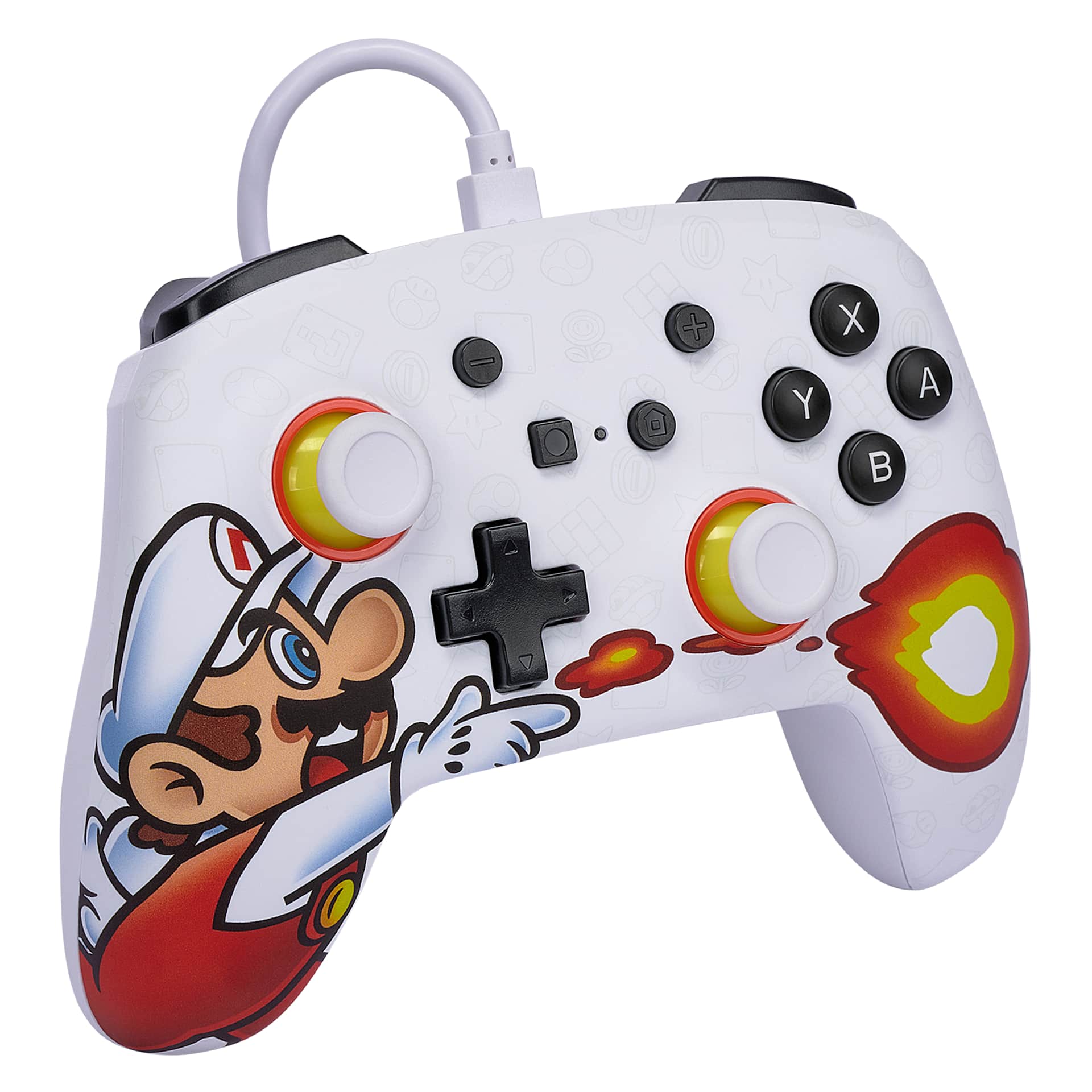 Nintendo Switch Wired Controller - Fire Mario - My Nintendo Store