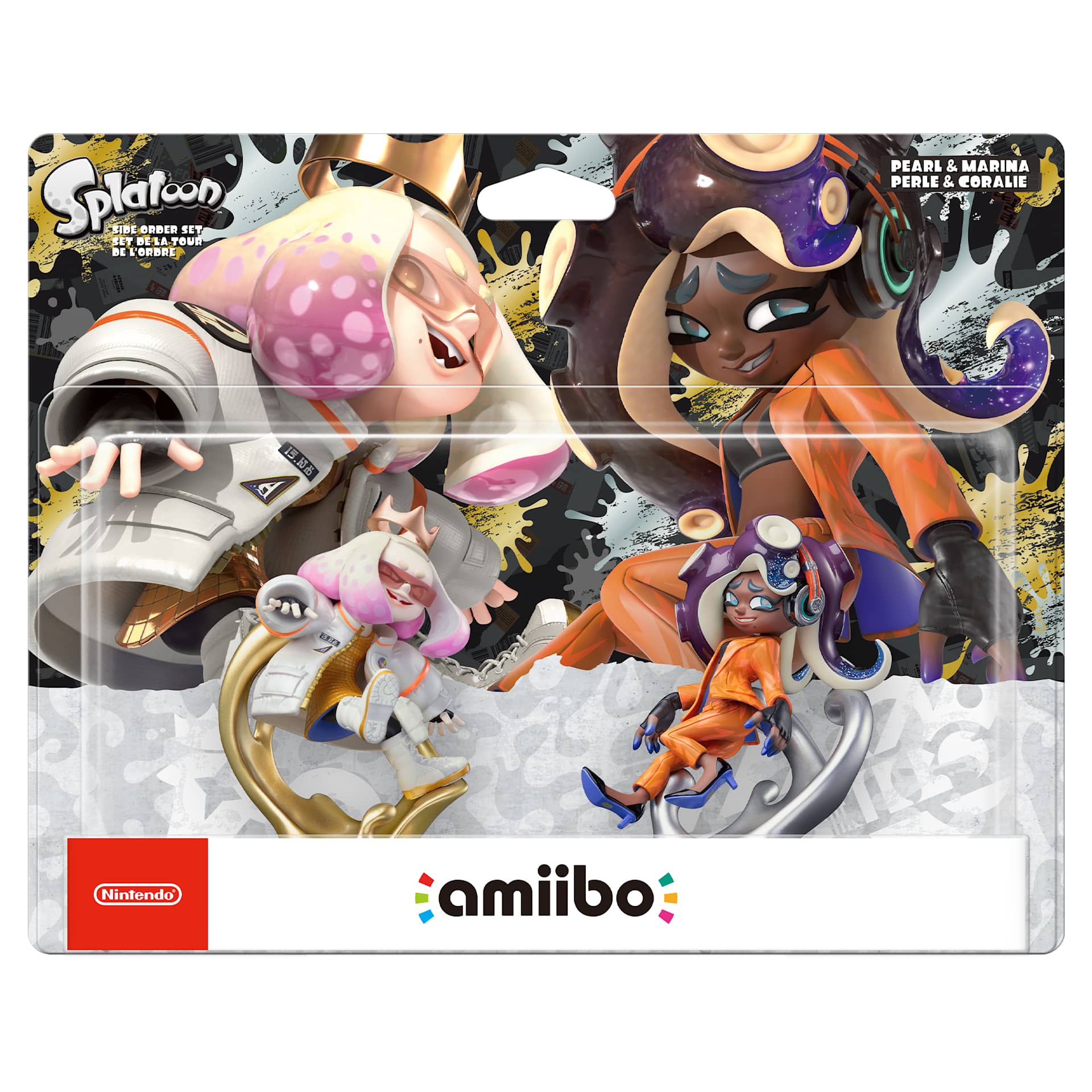 Conjunto Side Order (Pearl e Marina) – amiibo (Splatoon Collection ...