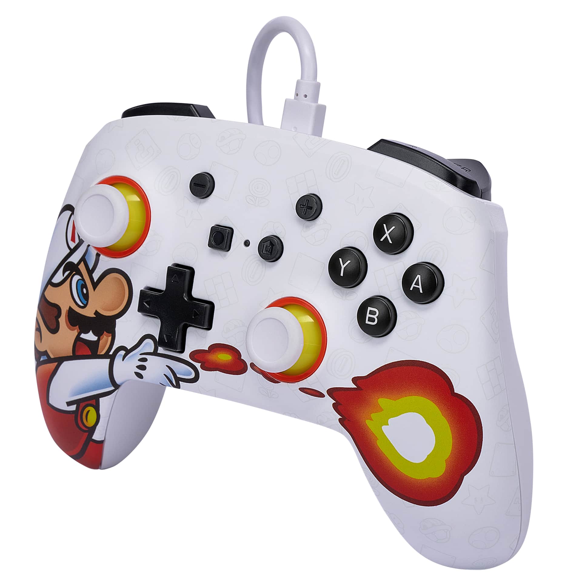 Mando con cable de Nintendo Switch - Mario de Fuego - My Nintendo Store