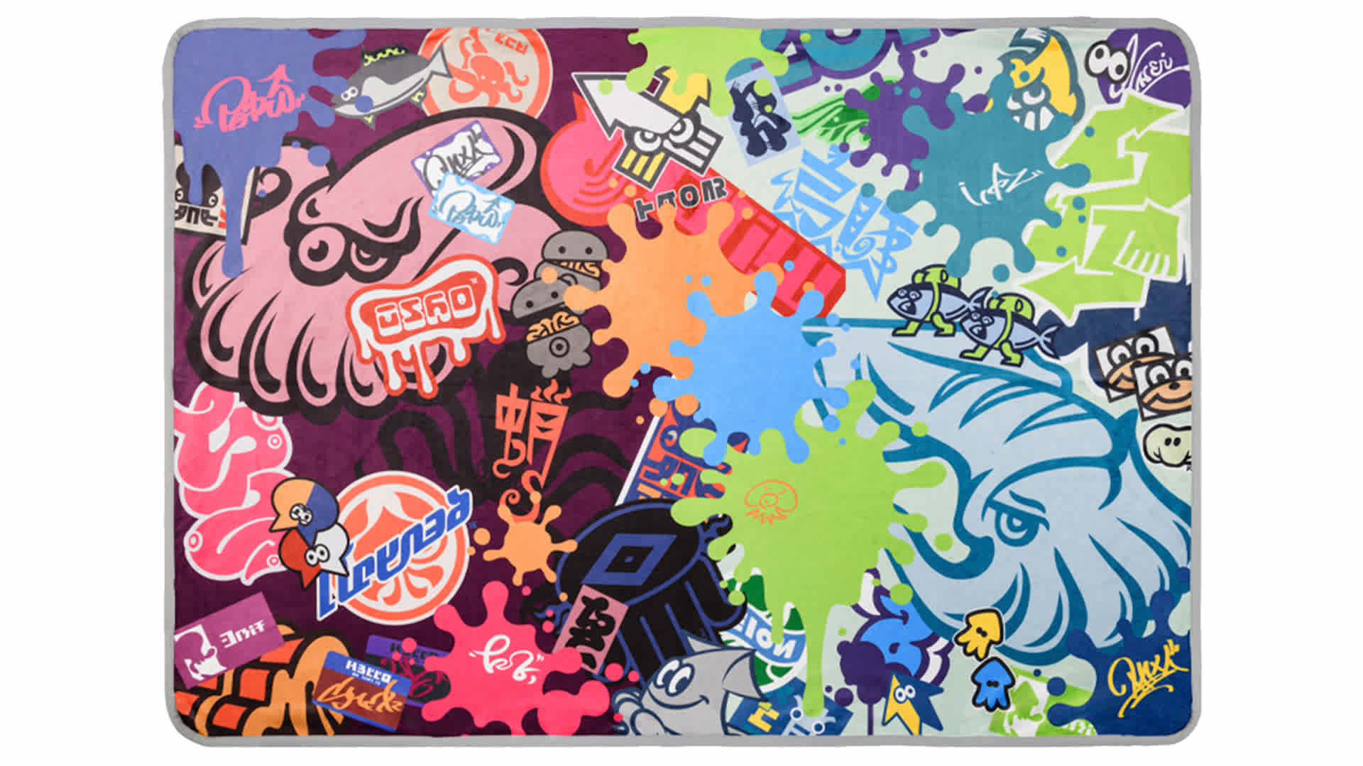 Splatoon SQUID or OCTO Blanket - My Nintendo Store