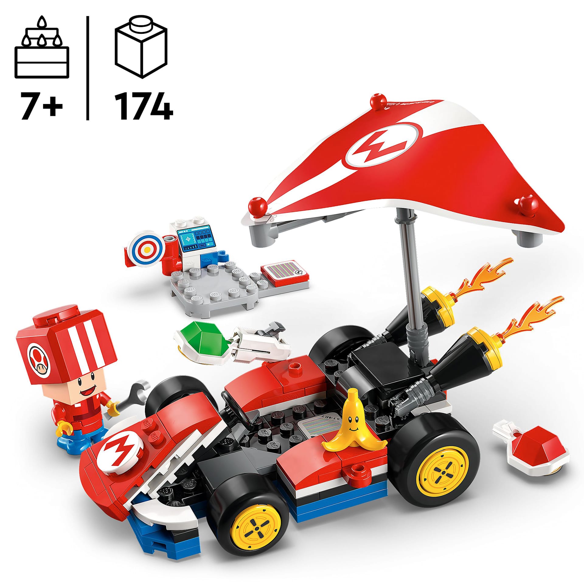 Mario Kart – Kart standard LEGO® Super Mario (72032) - My Nintendo Store