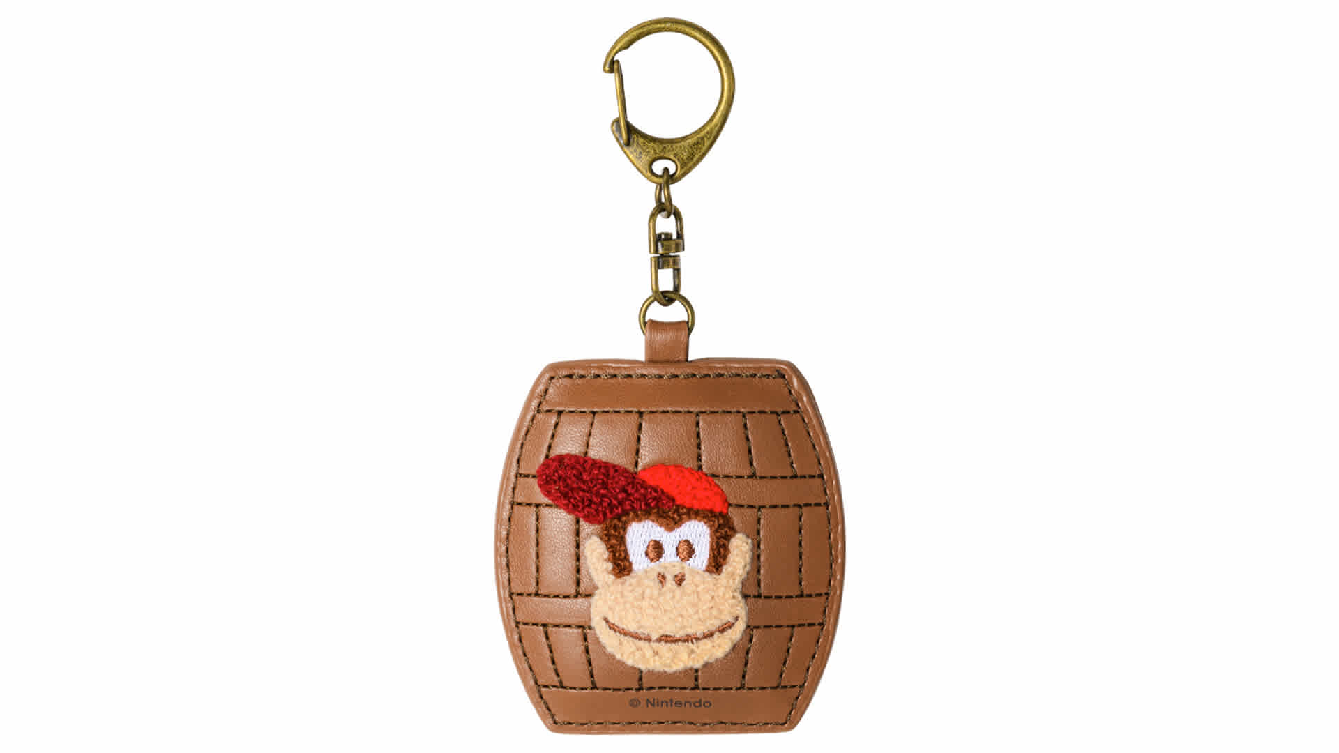 Donkey Kong Embroidered Keychain - My Nintendo Store