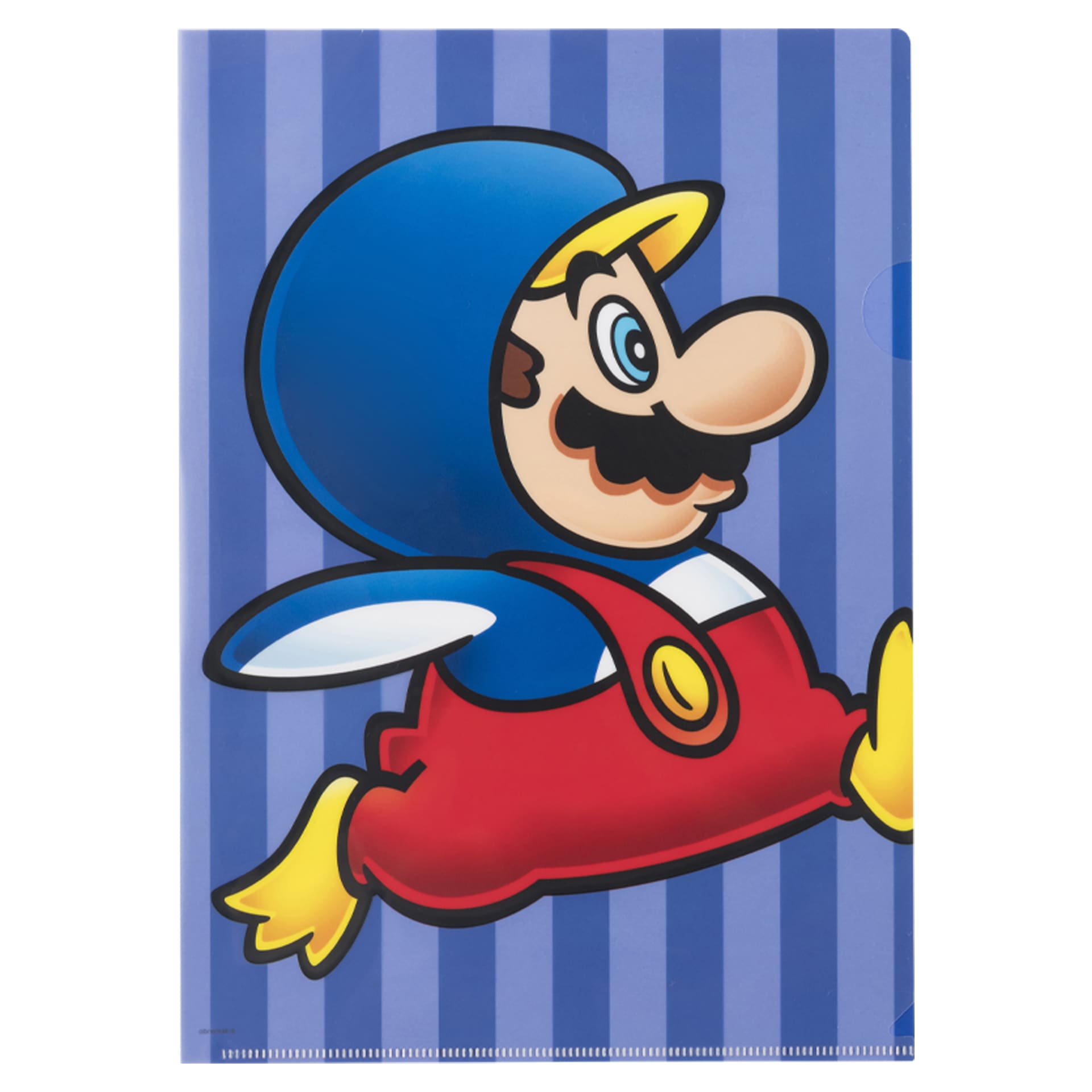 Super Mario Power-Up A4 Clear Folder (Penguin Mario) - My Nintendo Store