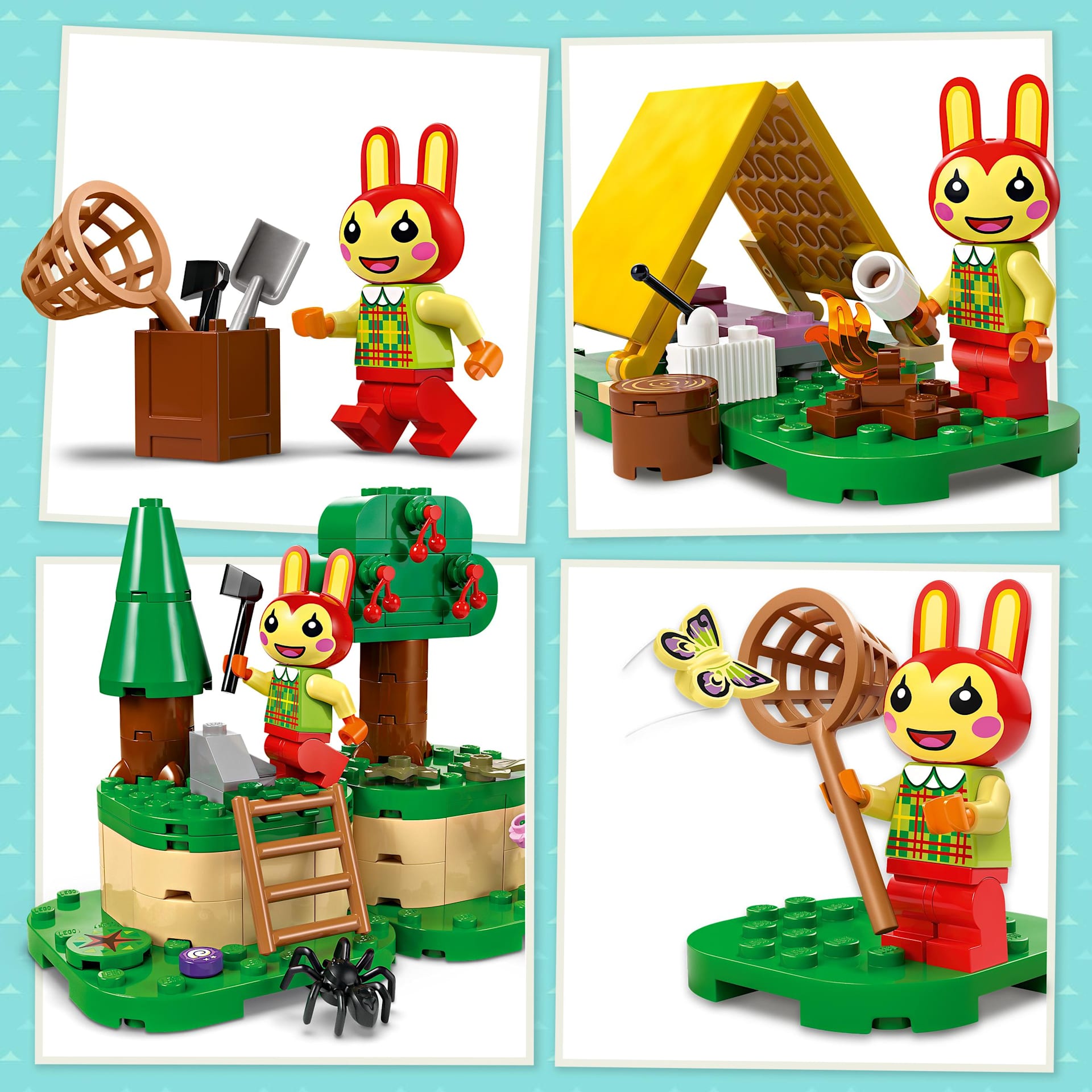 LEGO Animal Crossing Kamperen met Bunnie (77047) - My Nintendo Store