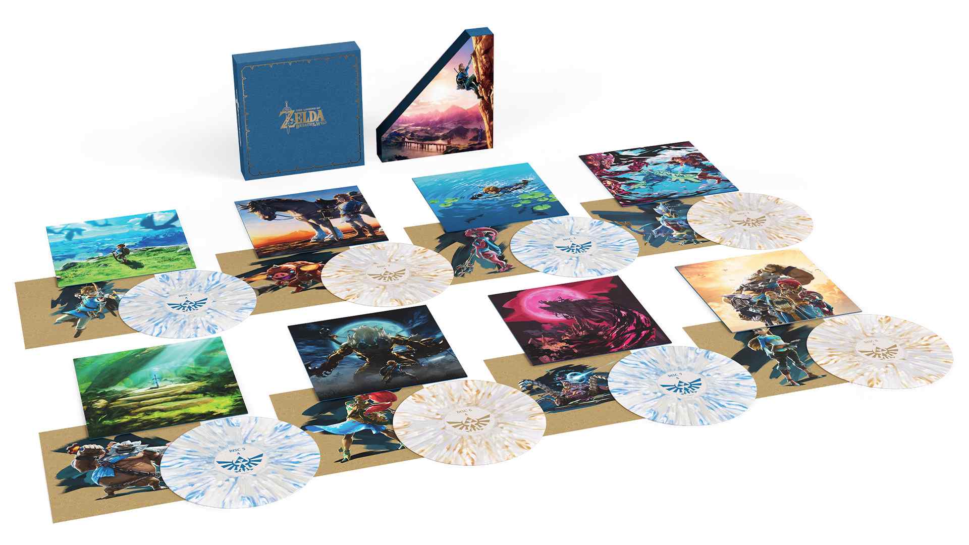 The Legend of Zelda: Breath of the Wild Soundtrack Limited Edition 8xLP ...