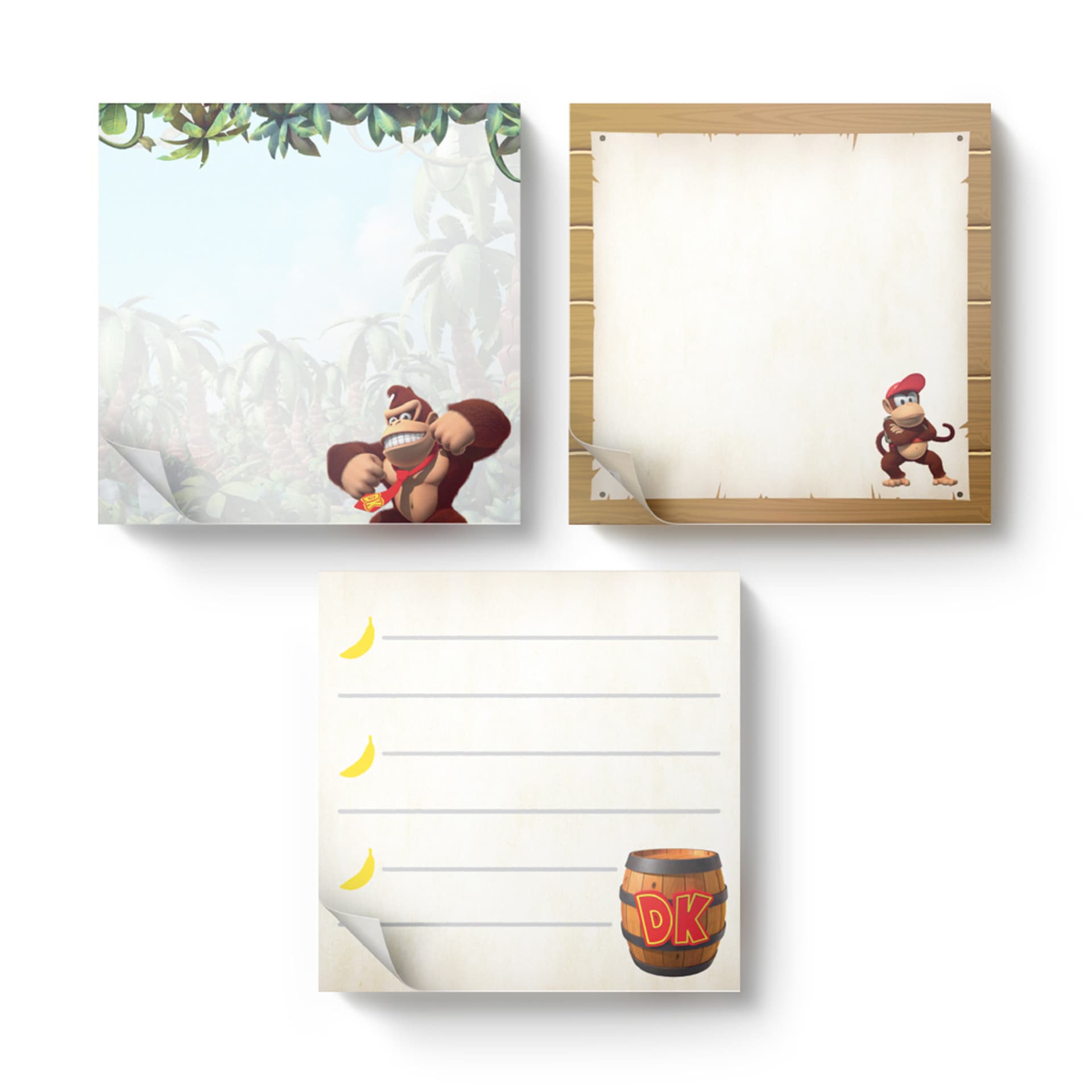 Donkey Kong Country Returns HD Sticky Notes Set - My Nintendo Store