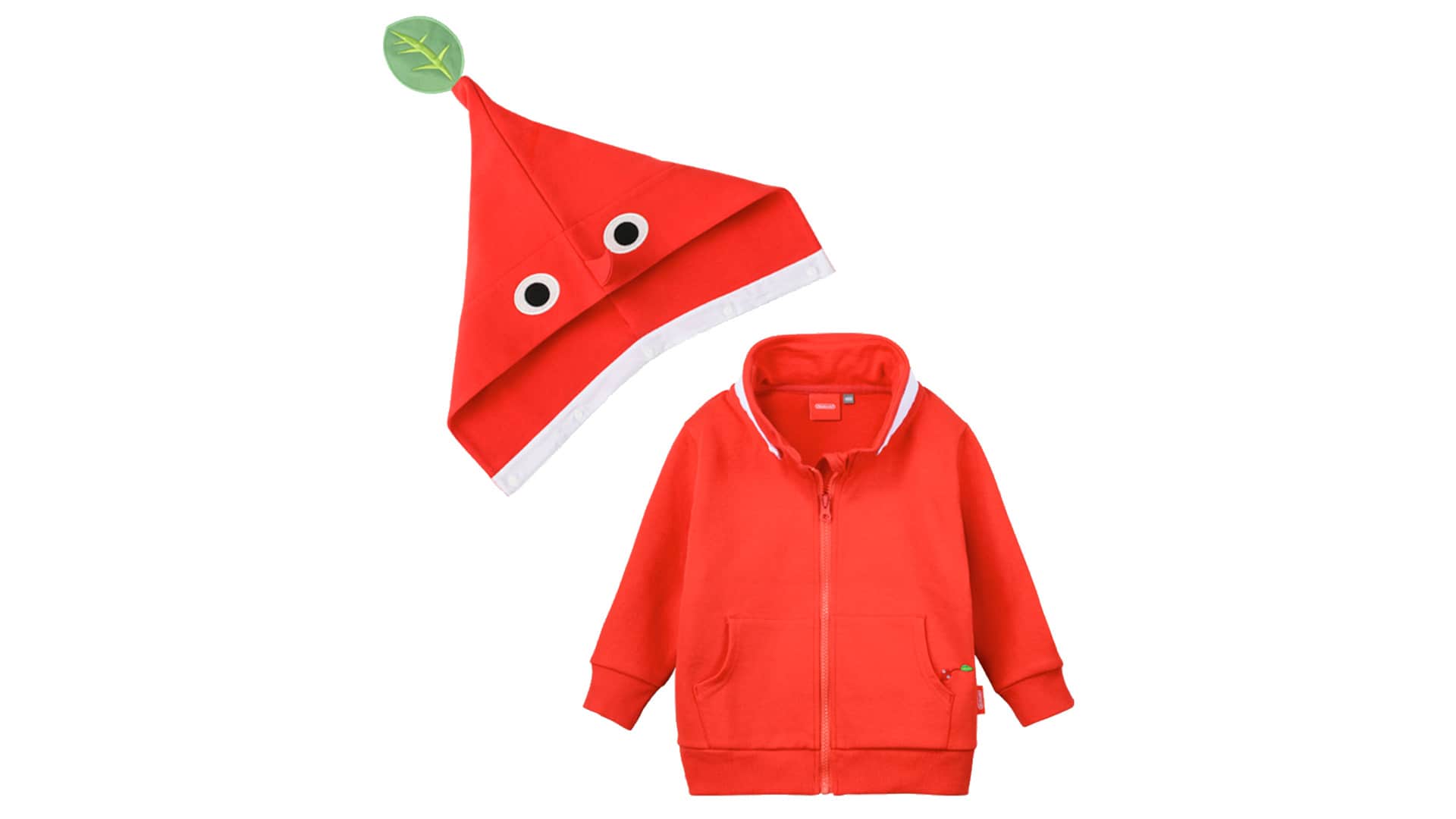 Red Pikmin Hoodie (Kids) - Nintendo Store