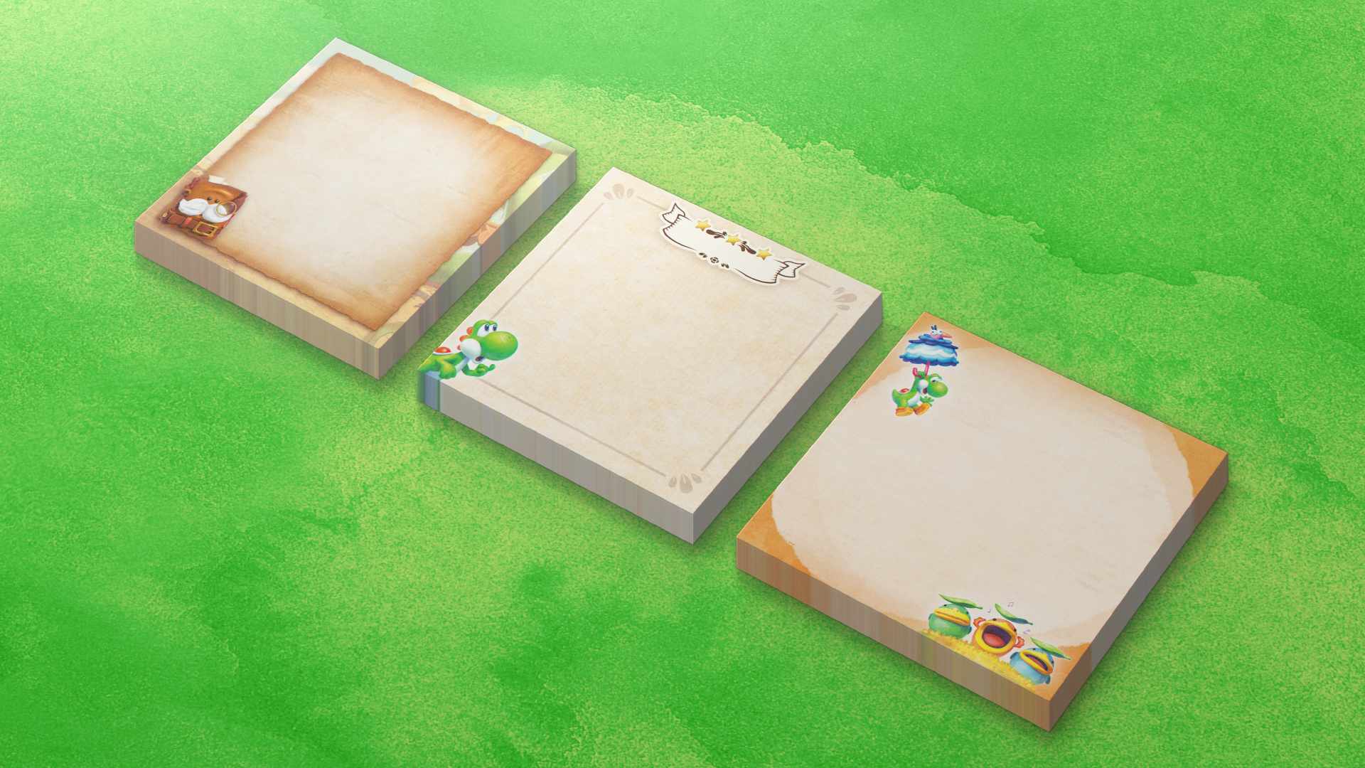 Set de notes adhésives Yoshi and the Mysterious Book - Nintendo Store