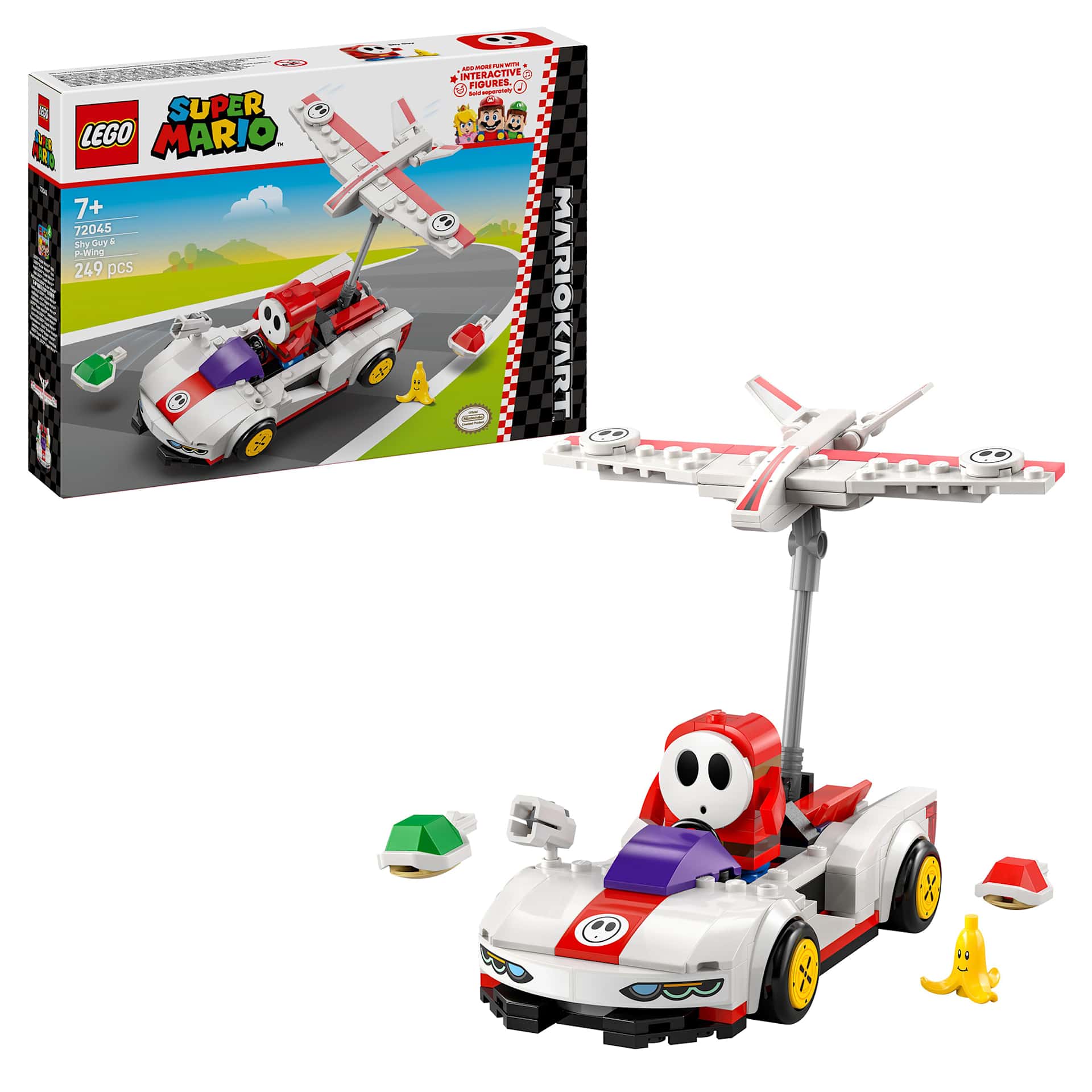 LEGO Super Mario Mario Kart – Shy Guy & P-Wing (72045) - My Nintendo Store