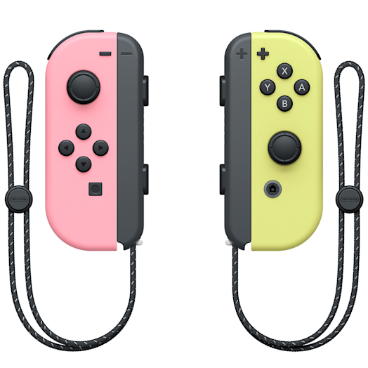 Joy-Con 2er-Set (Pastell-Rosa/Pastell-Gelb) - My Nintendo Store