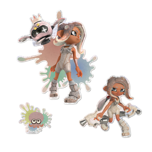 Splatoon 3: Expansion Pass – Side Order Sticker Set - My Nintendo Store Splatoon 3: Expansion Pass – Side Order Sticker Set - My Nintendo Store