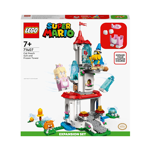 Set De Expansión Torre De Hielo Y Traje De Peach Felina De Lego® Super Mario 71407 My