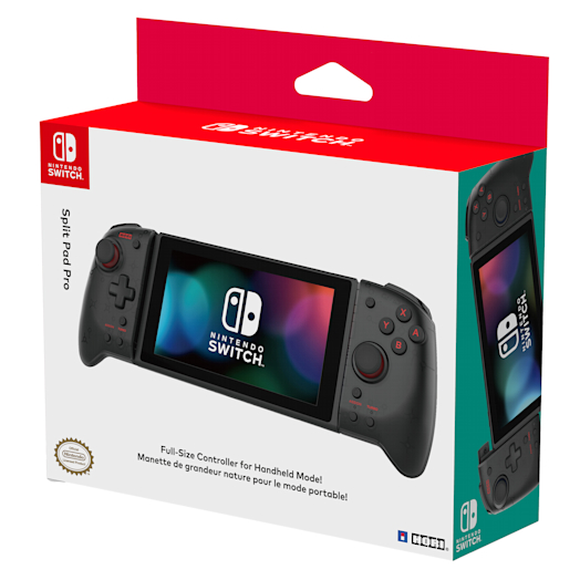 Mando Split Pad Pro para Nintendo Switch (edición negro transparente ...