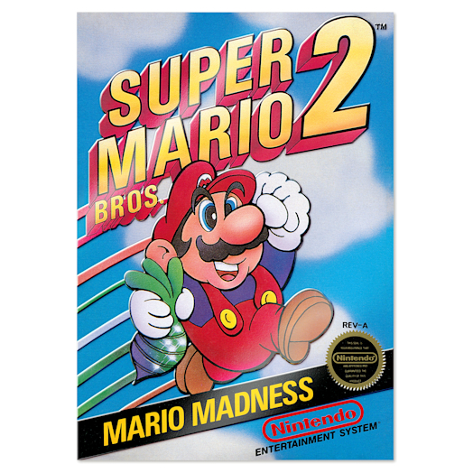 Set di poster A4 in rilievo di Super Mario Bros. (solo per i membri di ...