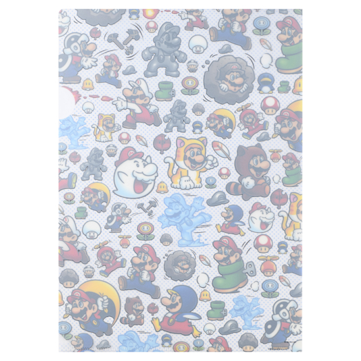 Pochette transparente A4 Super Mario (transformations de Mario) - My ... Pochette transparente A4 Super Mario (transformations de Mario) - My ...