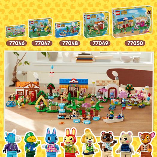 LEGO Animal Crossing Boutique Nook et maison de Rosie (77050) - My ...