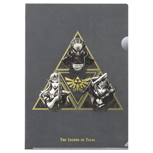 The Legend of Zelda - Transparante map A4 Triforce - My Nintendo Store
