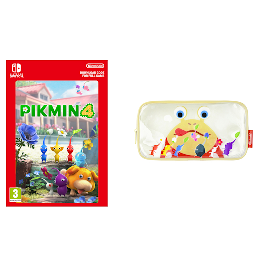 Pikmin 4 + Pikmin Clear Pouch - My Nintendo Store