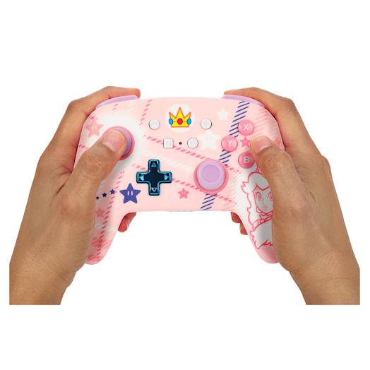 Nintendo Switch Wireless Controller - Princess Peach Plaid - My ...