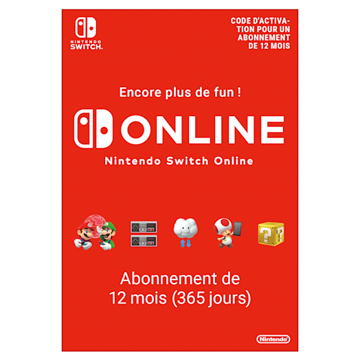 Abonnement Nintendo Switch Online - My Nintendo Store