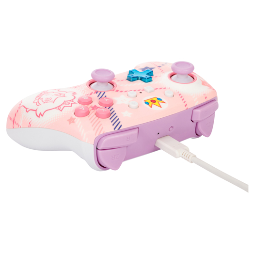 Nintendo Switch Wireless Controller - Princess Peach Plaid - My ...