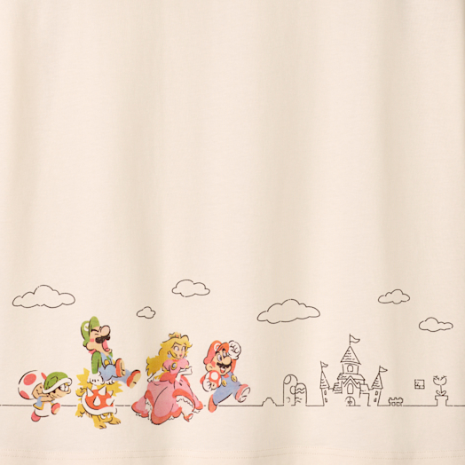 Maglietta della Super Mario Family Life Collection (adulto) - My ...