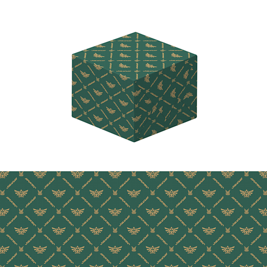 The Legend of Zelda: Tears of the Kingdom Wrapping Paper Set + Sticker ...