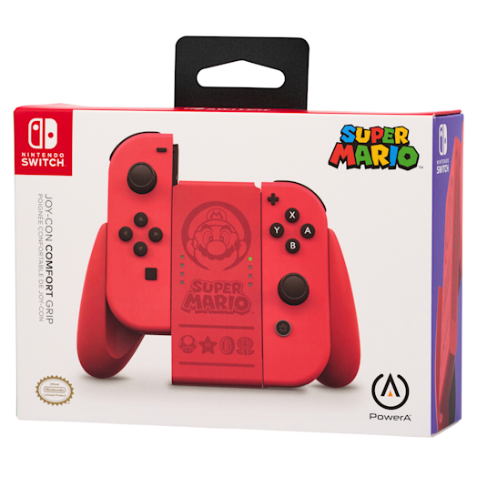 Nintendo Switch Joy-Con Comfort Grip (Super Mario Red) - My Nintendo Store