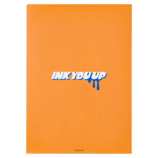 Splatoon - Transparante map A4 INK YOU UP (oranje) - My Nintendo Store