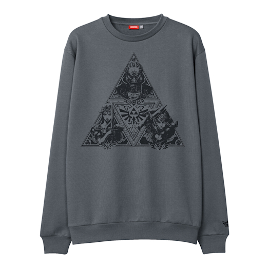 The Legend of Zelda Triforce Sweatshirt (Adult) - My Nintendo Store