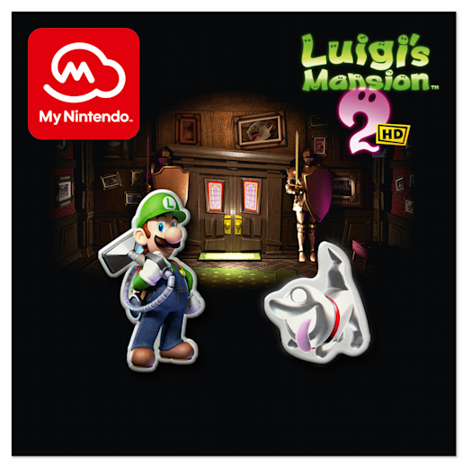 Luigi S Mansion Hd Pin Set My Nintendo Store