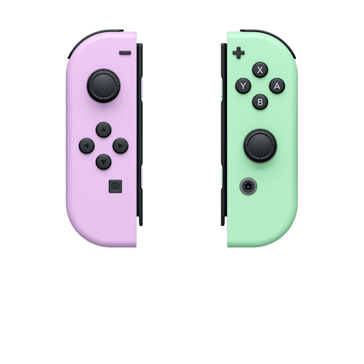 Nintendo Switch Pastel Purple Joy-Con (L) and Pastel Green Joy-Con (R ... Nintendo Switch Pastel Purple Joy-Con (L) and Pastel Green Joy-Con (R ...
