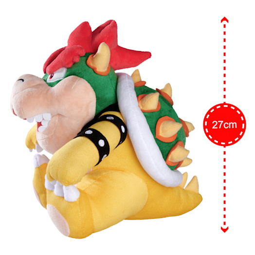 Bowser Soft Toy, 27 cm - My Nintendo Store