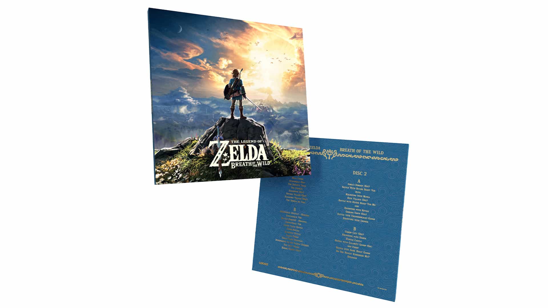 The Legend of Zelda: Breath of the Wild Soundtrack Limited Edition ...