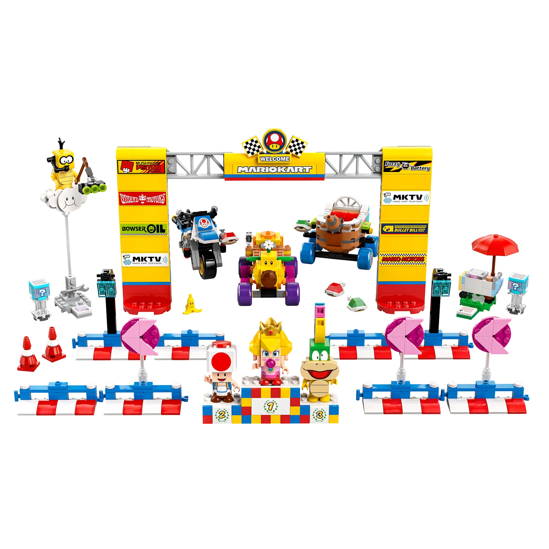 LEGO Super Mario Mario Kart – Baby Peach & Grand Prix Set (72036) - My ...