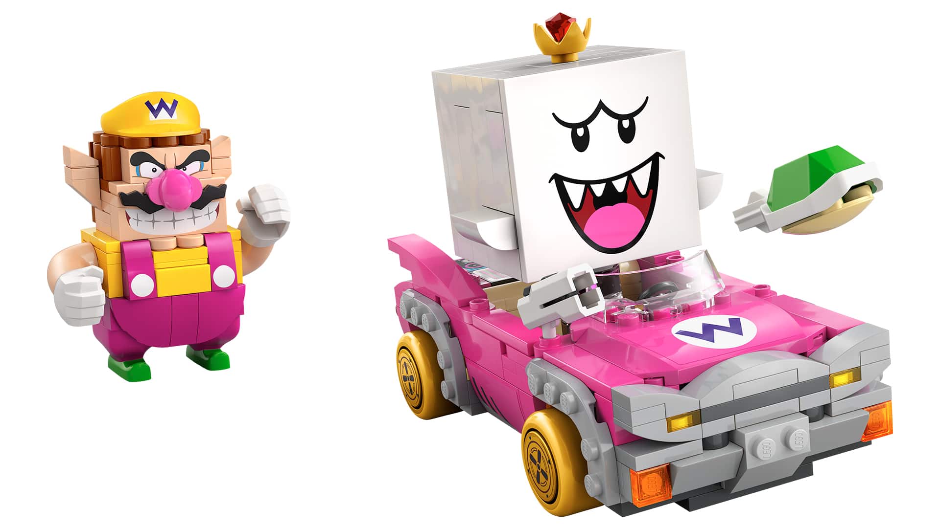 LEGO Super Mario Mario Kart – Wario & King Boo (72038) - My Nintendo Store