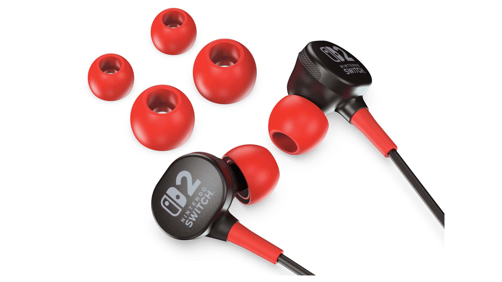 Wired Earbuds for Nintendo Switch 2 – Black - My Nintendo Store