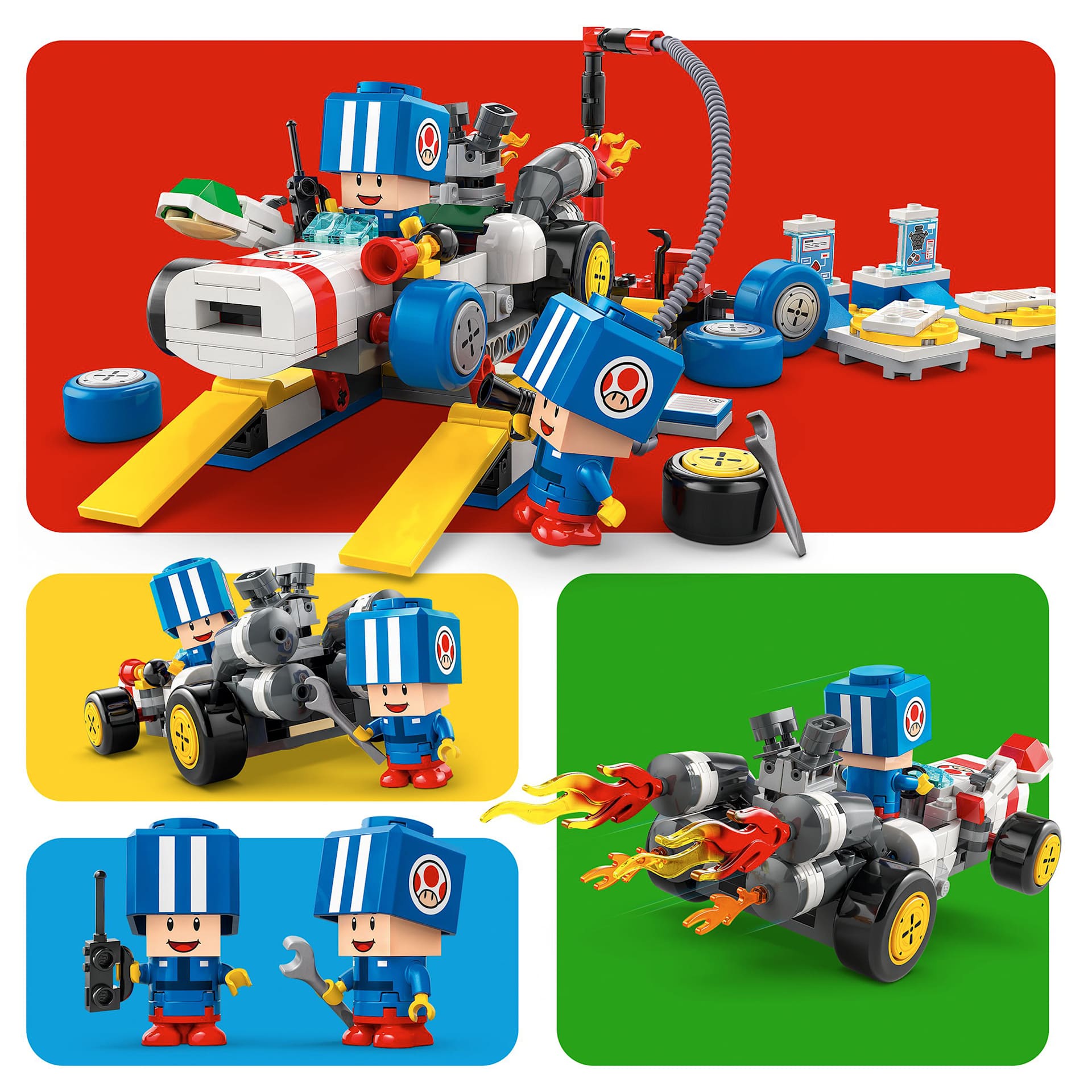 LEGO® Super Mario – Mario Kart – Toads garage (72035) - My Nintendo Store