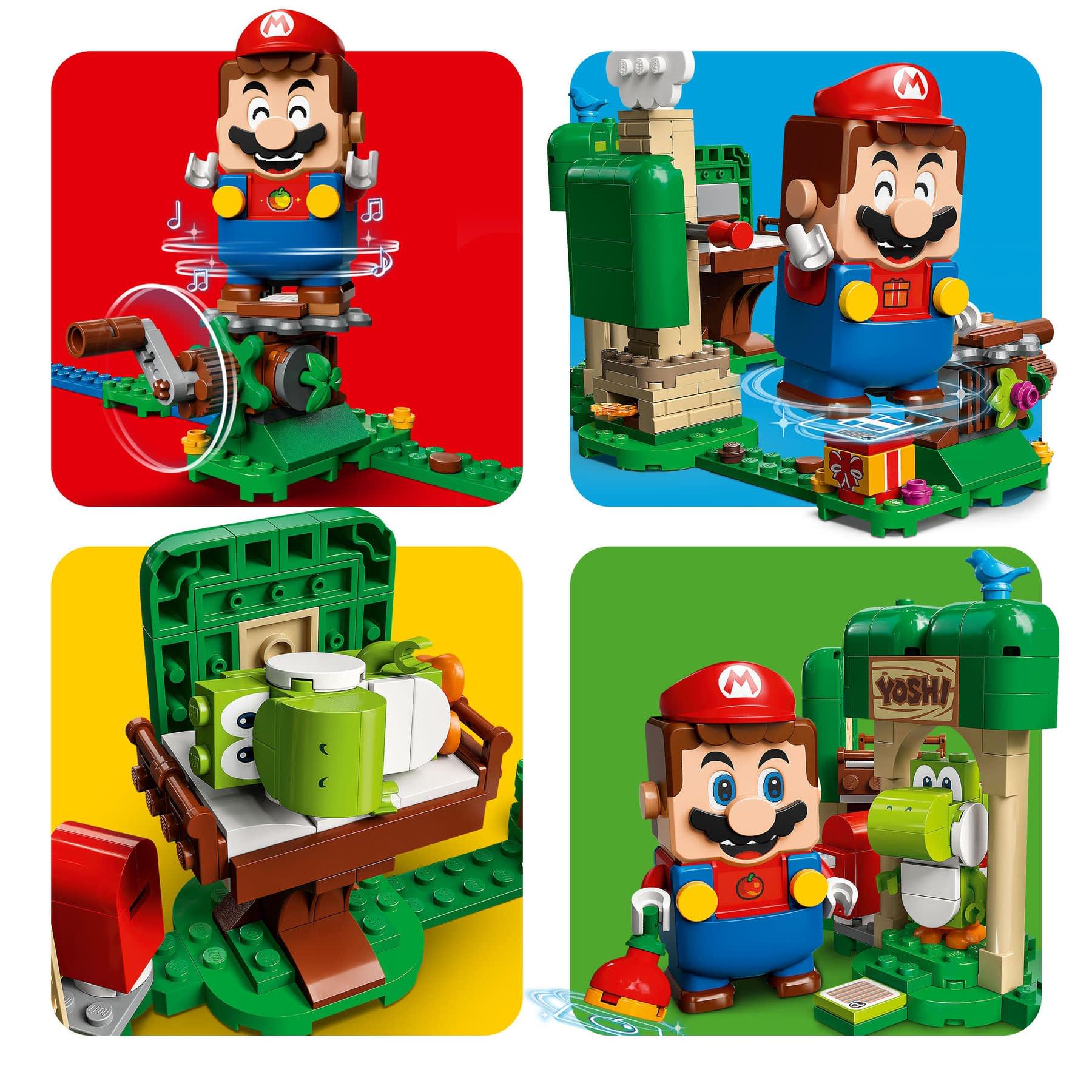 LEGO Super Mario Yoshi’s Gift House Expansion Set (71406) - My Nintendo ...