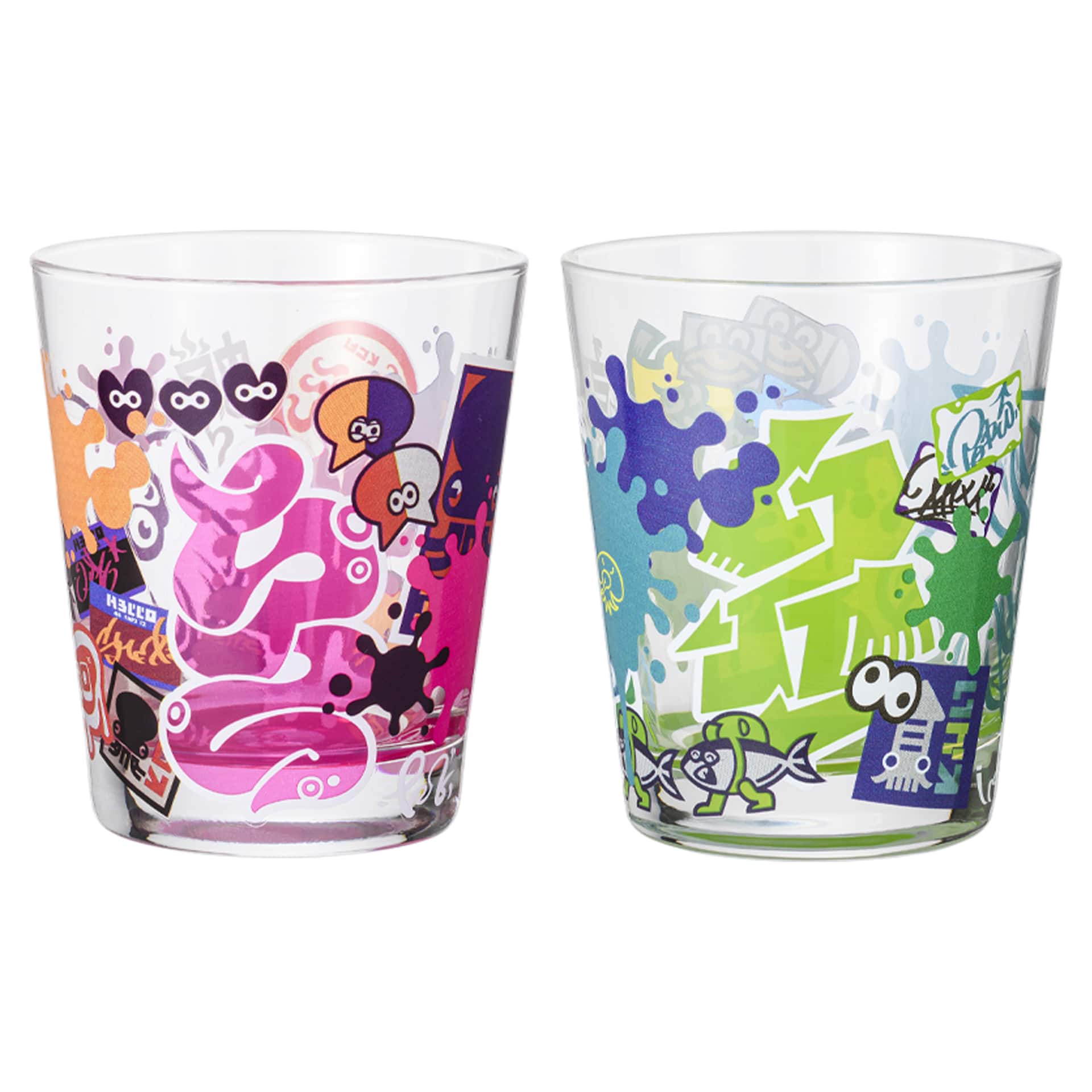 Splatoon – INK-/OKTOLING-Trinkglas-Set - My Nintendo Store