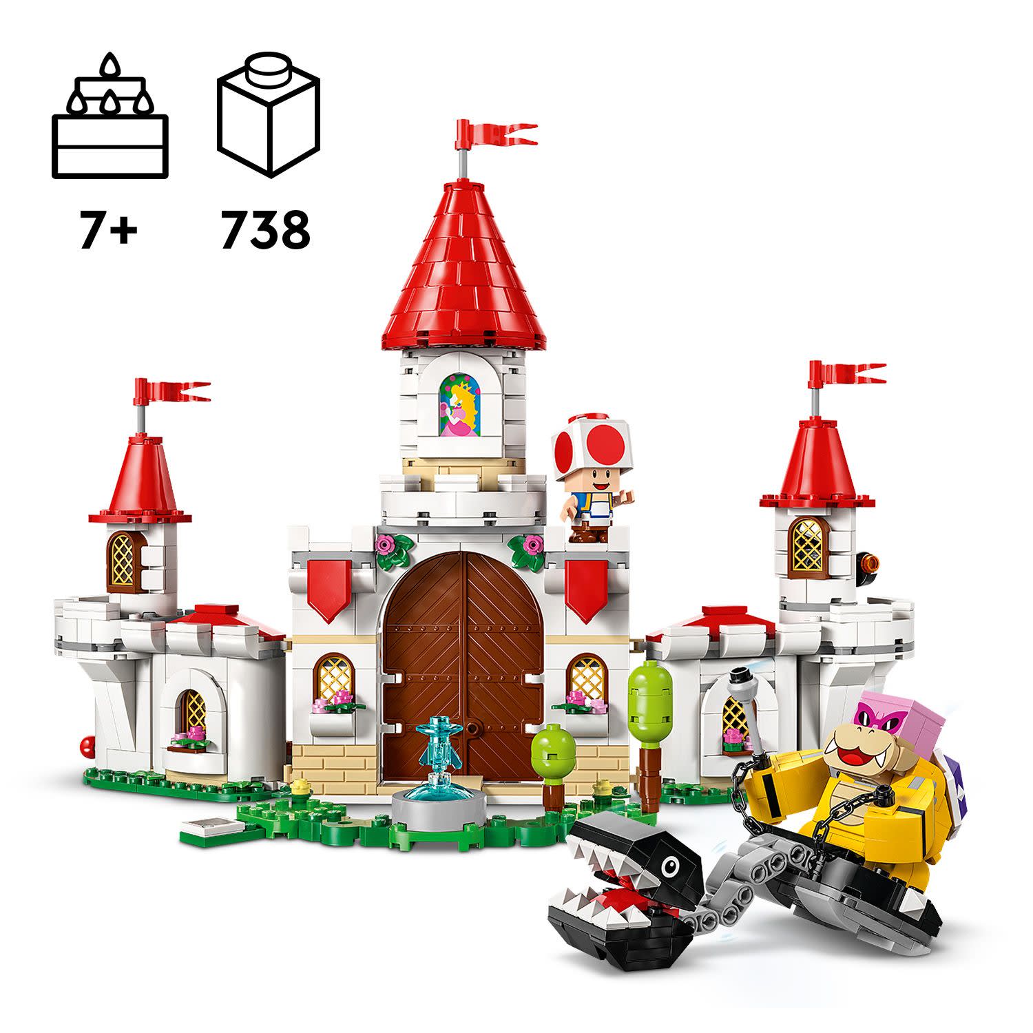 LEGO Super Mario Battle with Roy at Peach's Castle (71435) - My ...